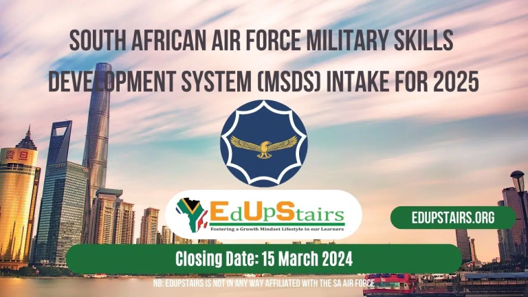 SOUTH AFRICAN AIR FORCE MILITARY SKILLS DEVELOPMENT SYSTEM (MSDS ...
