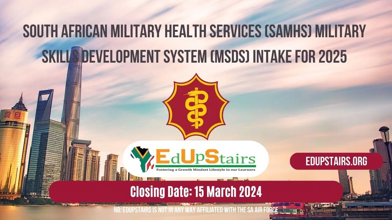 SOUTH AFRICAN MILITARY HEALTH SERVICES (SAMHS) MILITARY SKILLS ...
