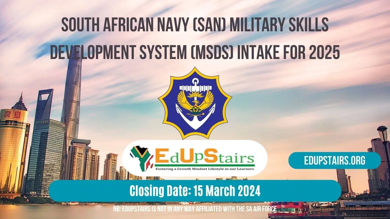 SOUTH AFRICAN NAVY (SAN) MILITARY SKILLS DEVELOPMENT SYSTEM (MSDS ...