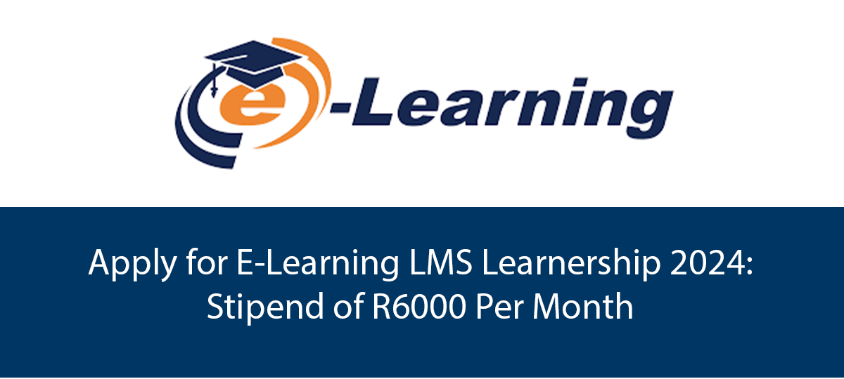 E-Learning Learnership Application