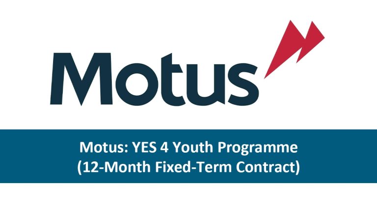 Motus YES PROGRAMME HUMAN RESOURCE